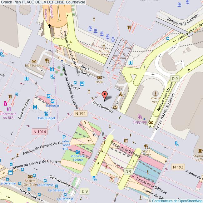 Place de la DÉFENSE Courbevoie