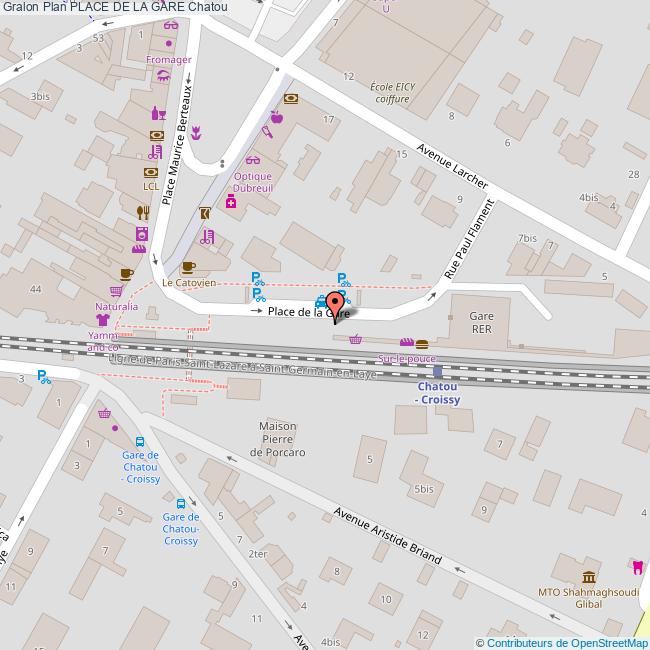 Place de la GARE Chatou