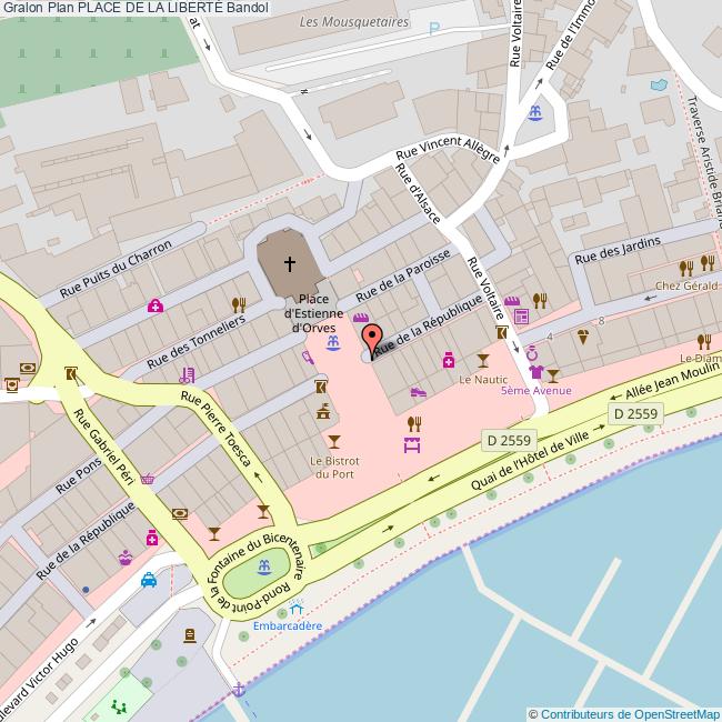 Place de la LIBERTÉ Bandol