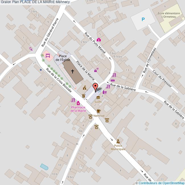 Place de la MAIRIE Mennecy