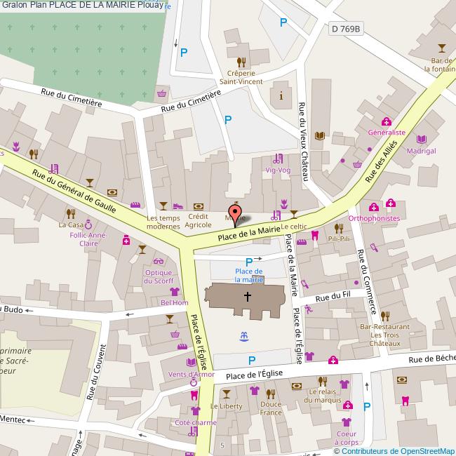 Place de la MAIRIE Plouay