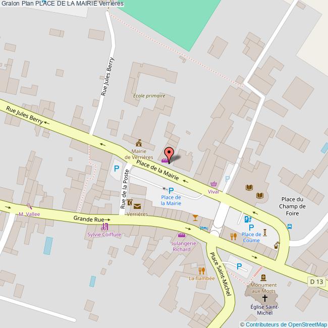 Place de la MAIRIE Verrières