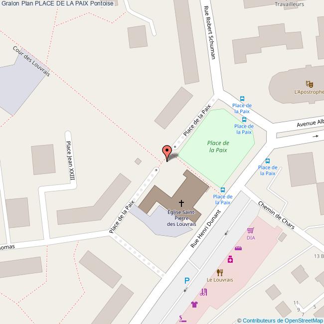 Place de la PAIX Pontoise