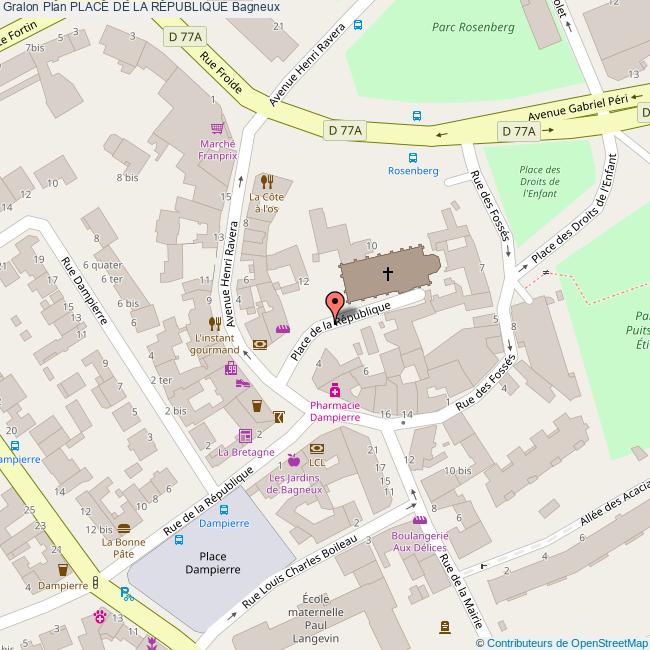 Place de la RÉPUBLIQUE Bagneux