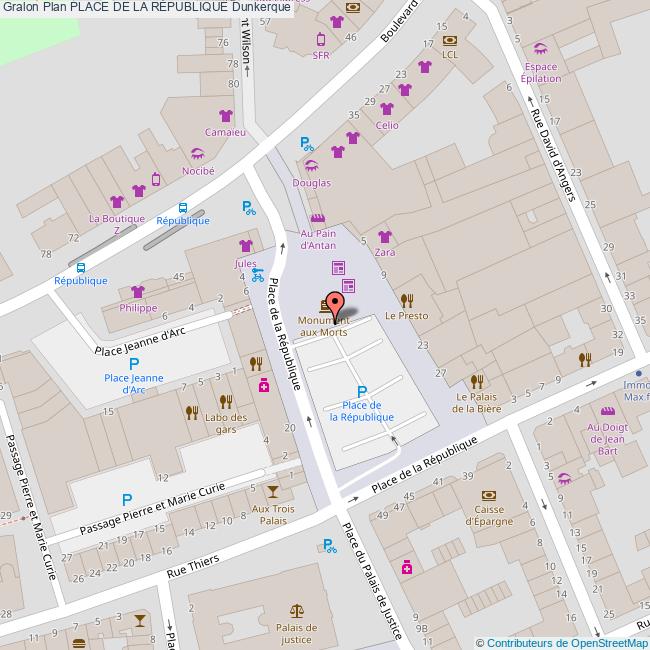 Place de la RÉPUBLIQUE Dunkerque