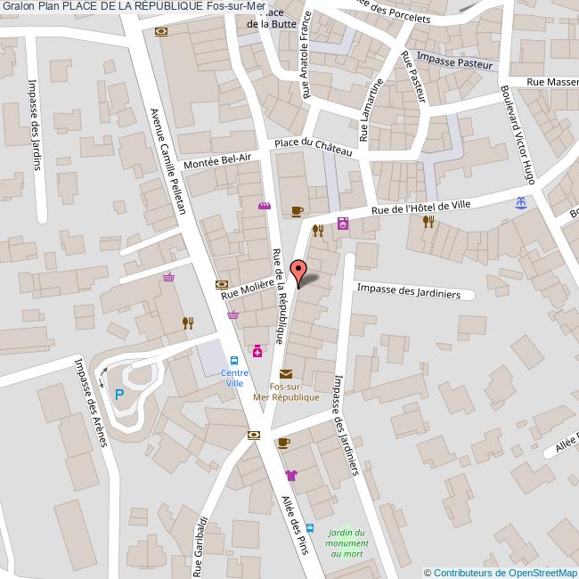 Place de la RÉPUBLIQUE Fos-sur-Mer