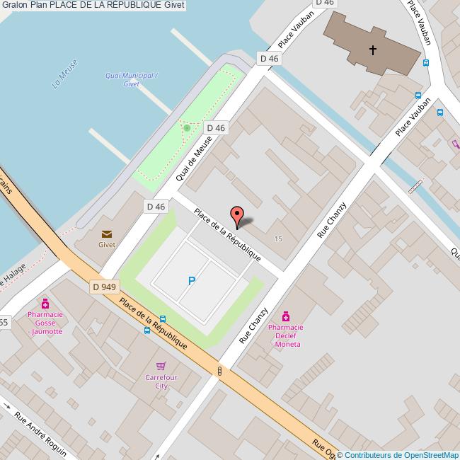 Place de la RÉPUBLIQUE Givet