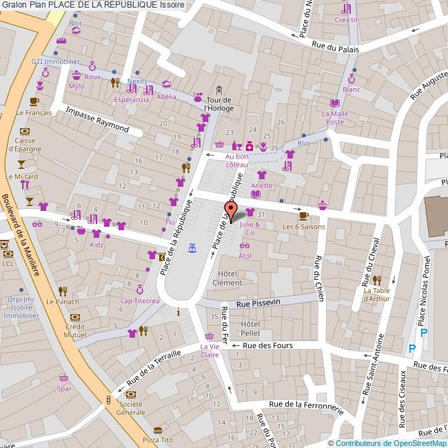 Place de la RÉPUBLIQUE Issoire