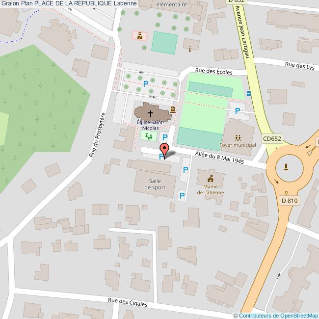 Place de la RÉPUBLIQUE Labenne