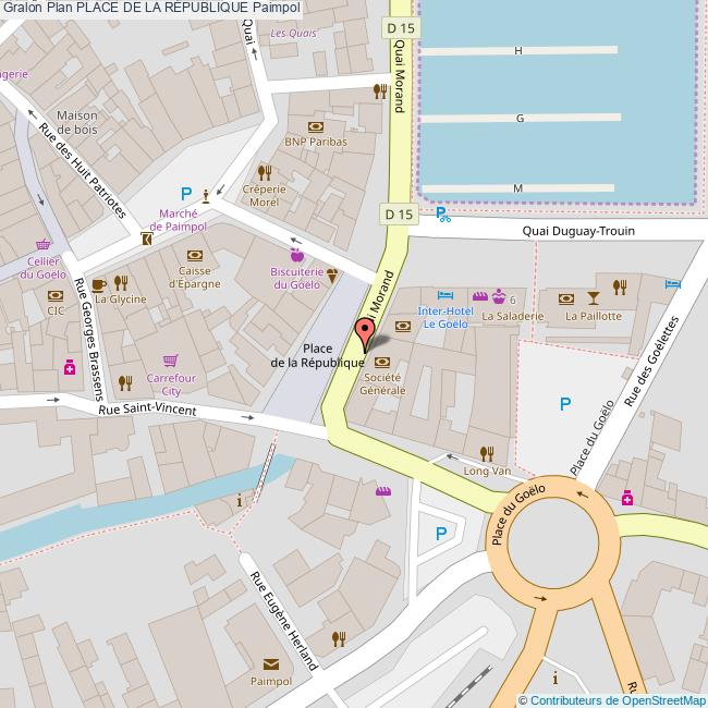 Place de la RÉPUBLIQUE Paimpol