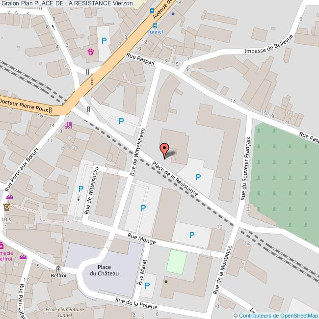 Place de la RÉSISTANCE Vierzon