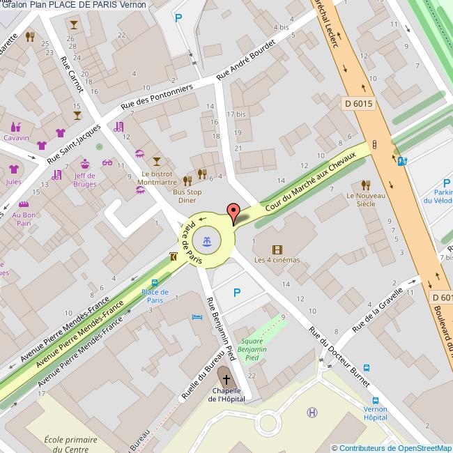 Place de PARIS Vernon