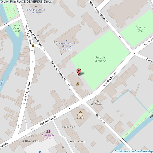 Place de VERDUN Dreux