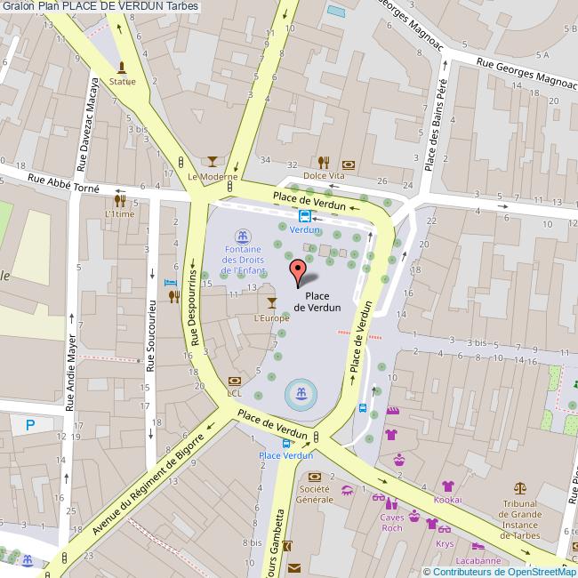 Place de VERDUN Tarbes