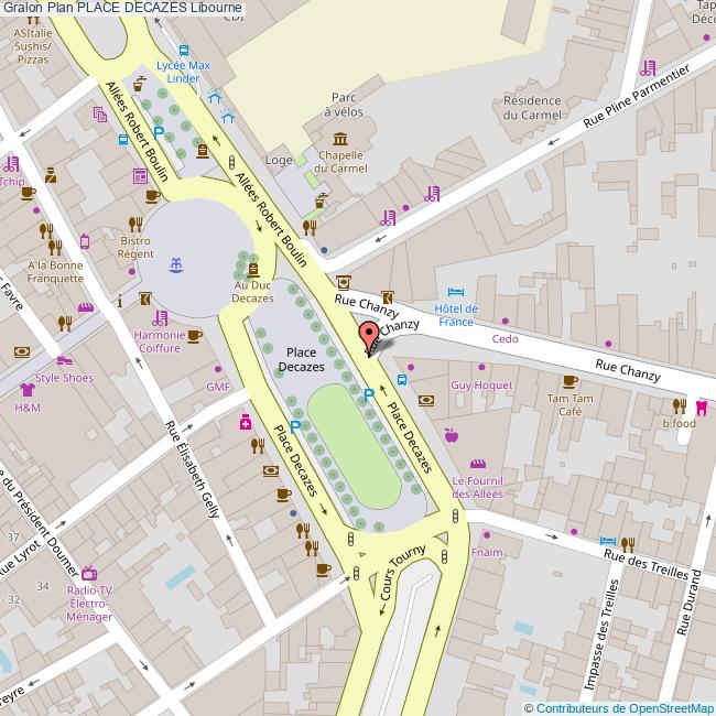 Place DECAZES Libourne
