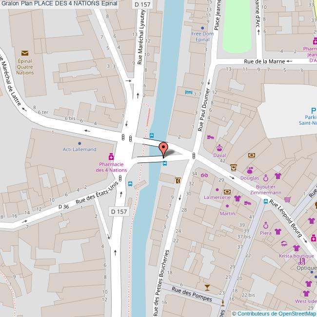 Place des 4 NATIONS Epinal