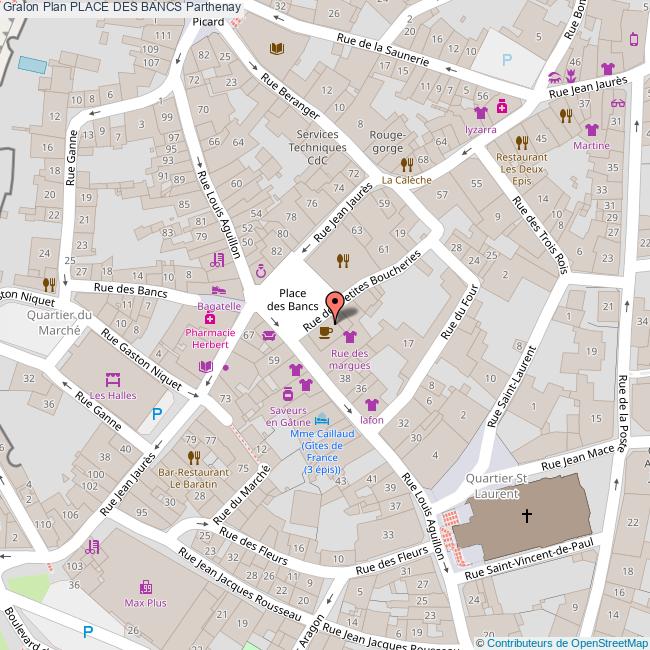 Place des BANCS Parthenay