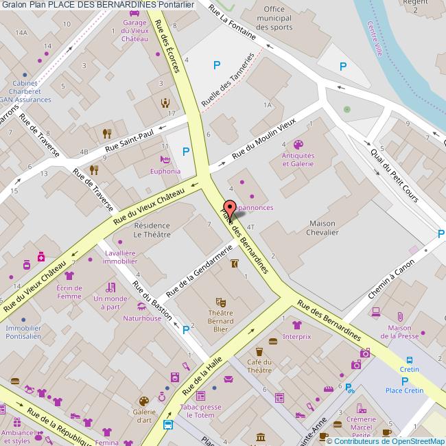 Place des BERNARDINES Pontarlier