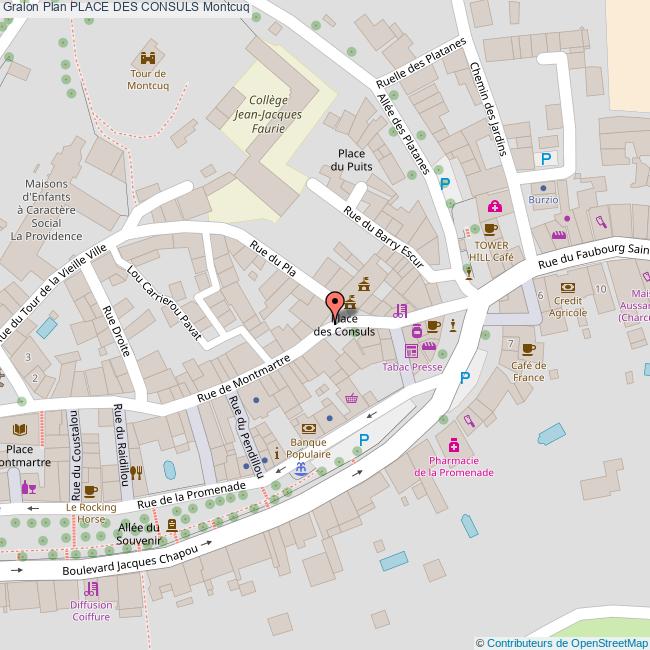 Place des CONSULS Montcuq