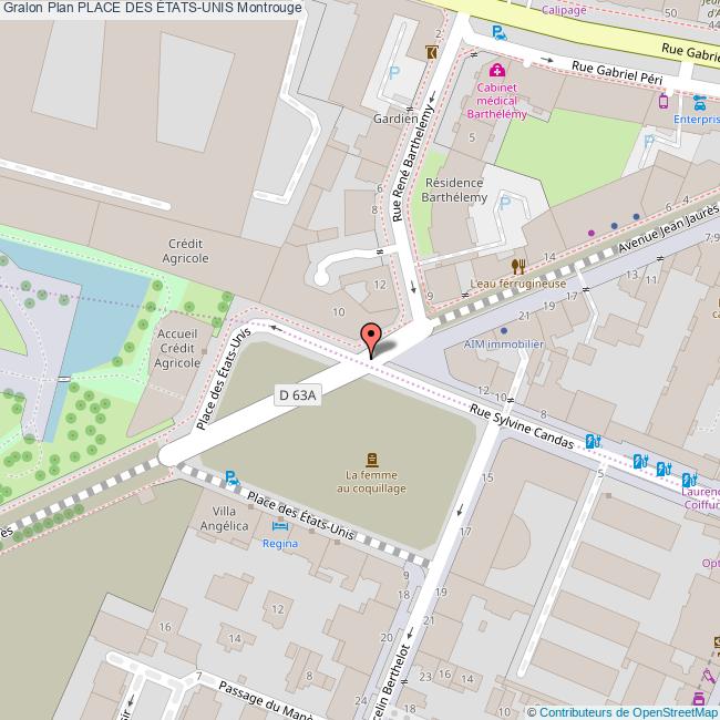 Place des ÉTATS-UNIS Montrouge