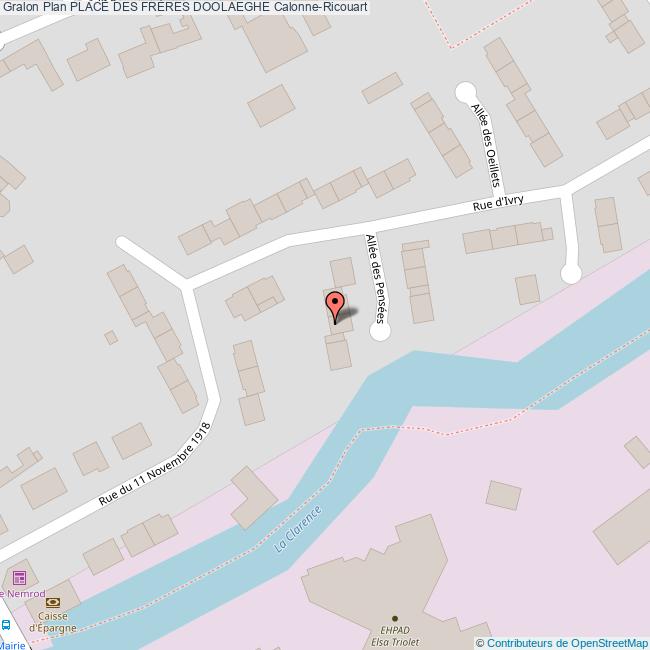 Place des FRÈRES DOOLAEGHE Calonne-Ricouart