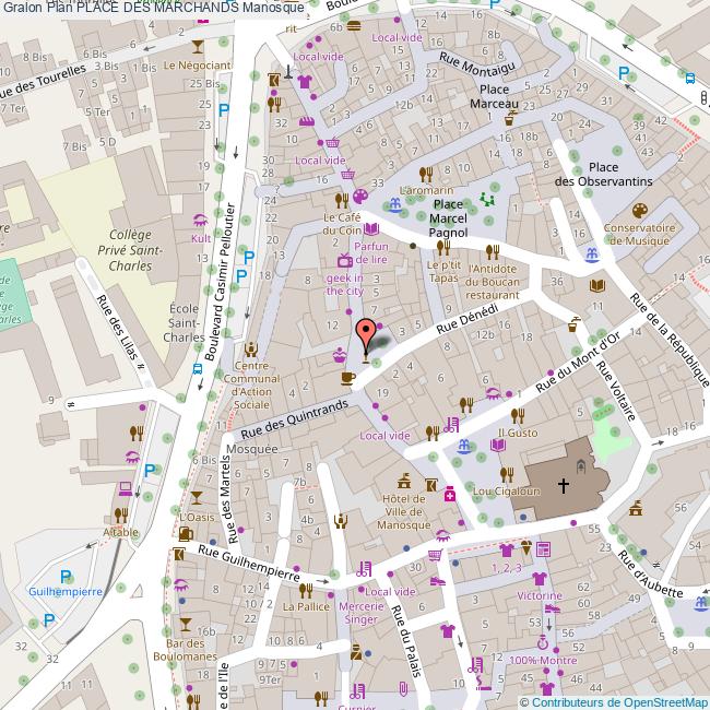 Place des MARCHANDS Manosque