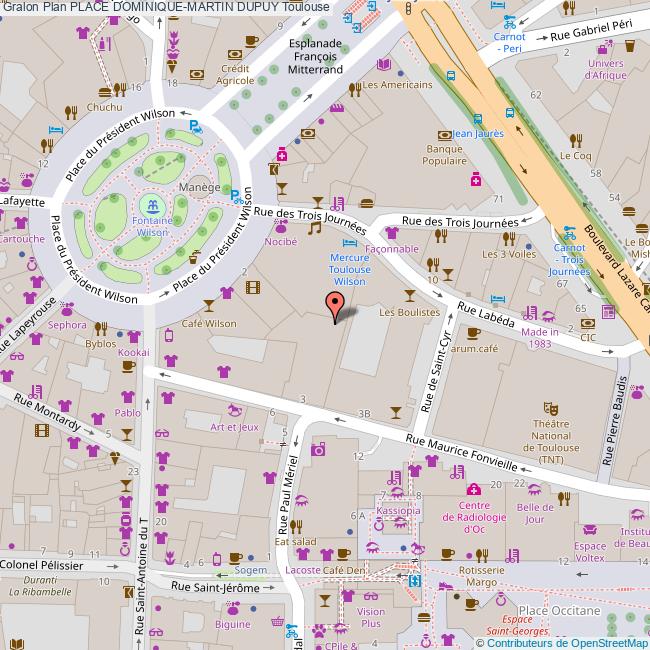 Place DOMINIQUE-MARTIN DUPUY Toulouse