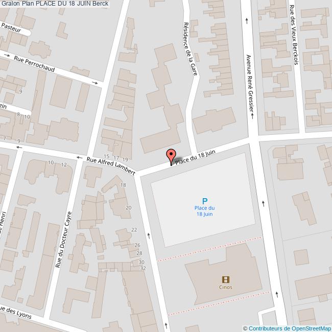 Place du 18 JUIN Berck