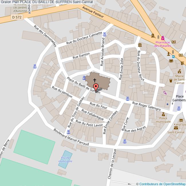 Place du BAILLI DE SUFFREN Saint-Cannat
