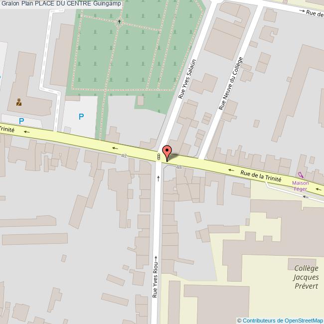 Place du CENTRE Guingamp