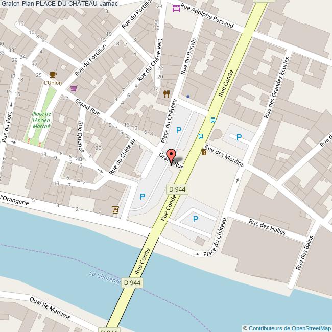 Place du CHÂTEAU Jarnac