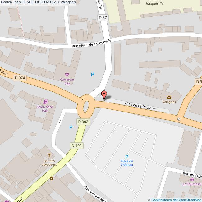 Place du CHÂTEAU Valognes