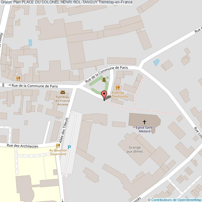 Place du COLONEL HENRI ROL-TANGUY Tremblay-en-France