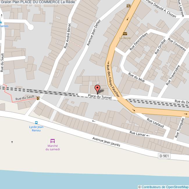 Place du COMMERCE La Réole