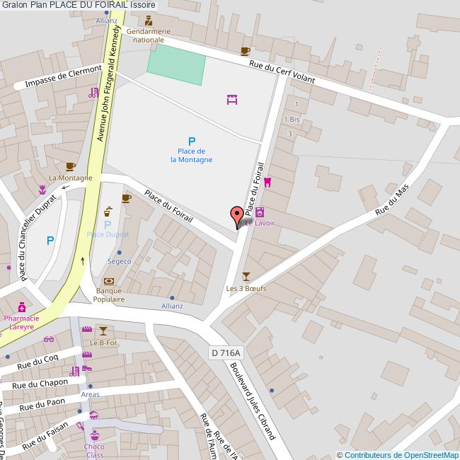 Place du FOIRAIL Issoire