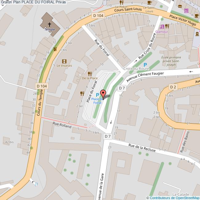 Place du FOIRAL Privas