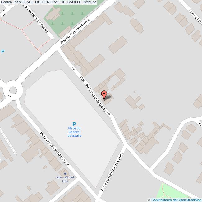 Place du GÉNÉRAL DE GAULLE Béthune