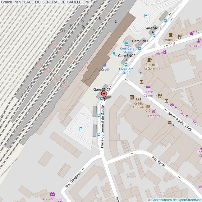 Place du GÉNÉRAL DE GAULLE Creil