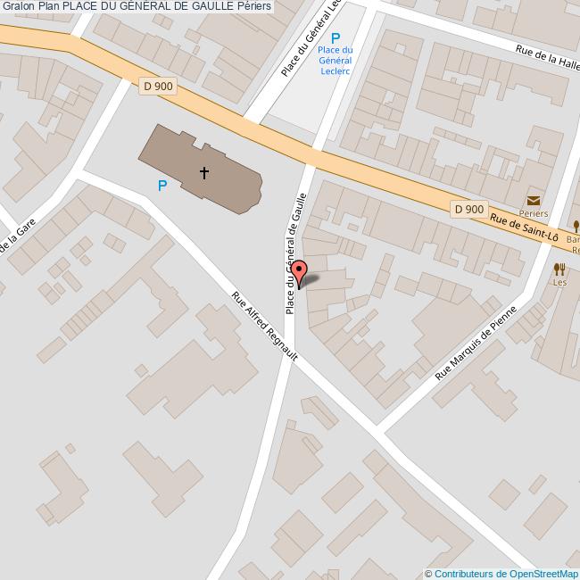 Place du GÉNÉRAL DE GAULLE Périers