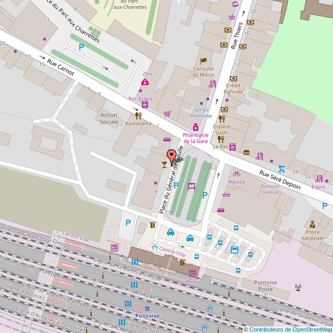 Place du GÉNÉRAL DE GAULLE Pontoise