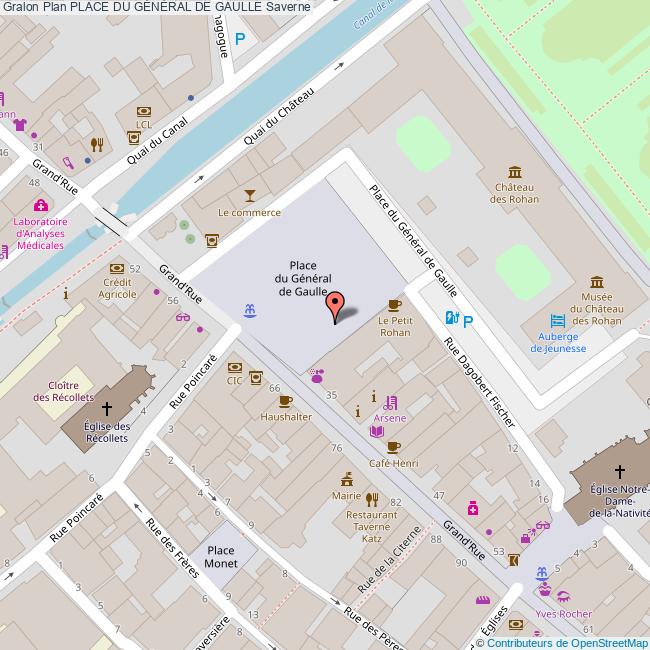 Place du GÉNÉRAL DE GAULLE Saverne