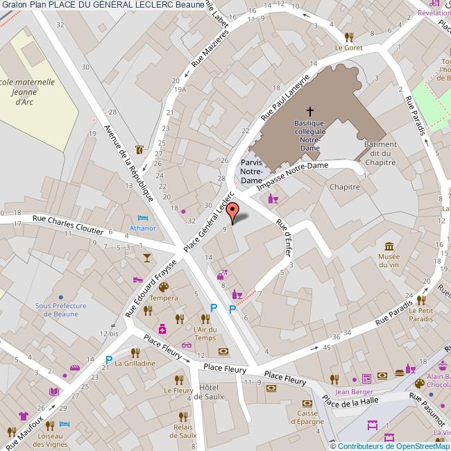 Place du GÉNÉRAL LECLERC Beaune