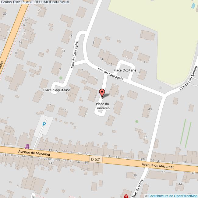 Place du LIMOUSIN Soual