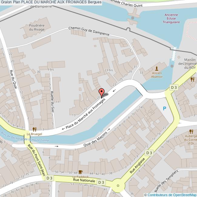 Place du MARCHÉ AUX FROMAGES Bergues