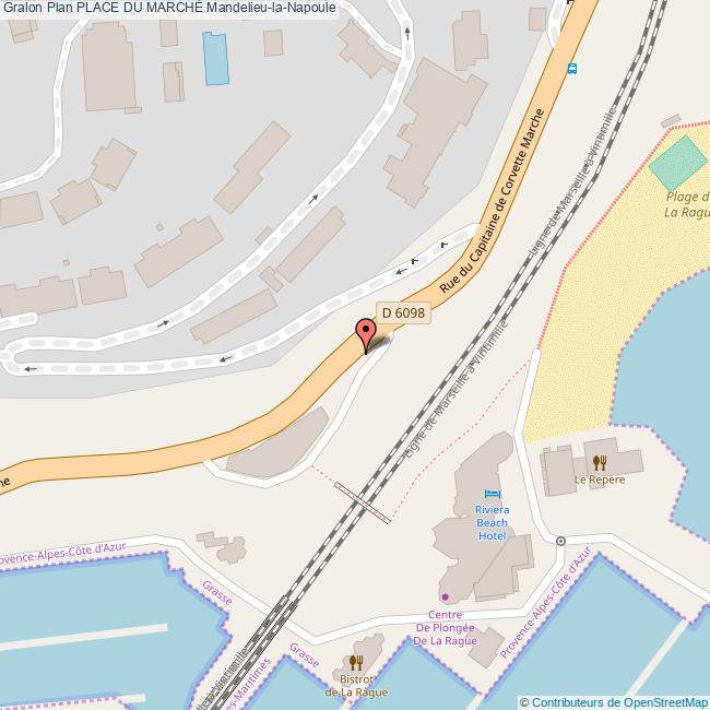 Place du MARCHÉ Mandelieu-la-Napoule