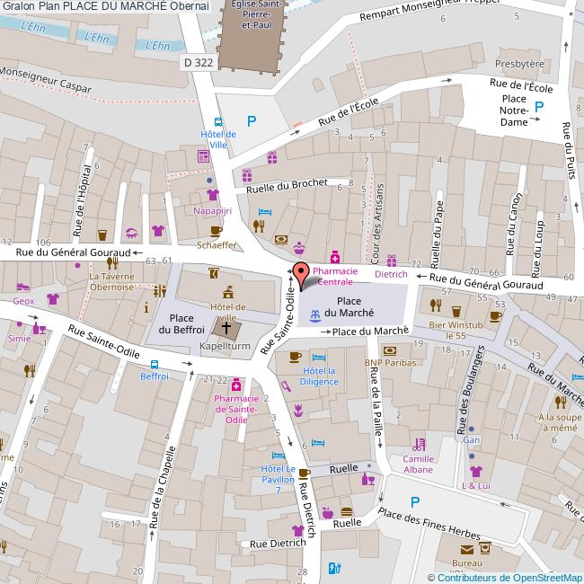 Place du MARCHÉ Obernai