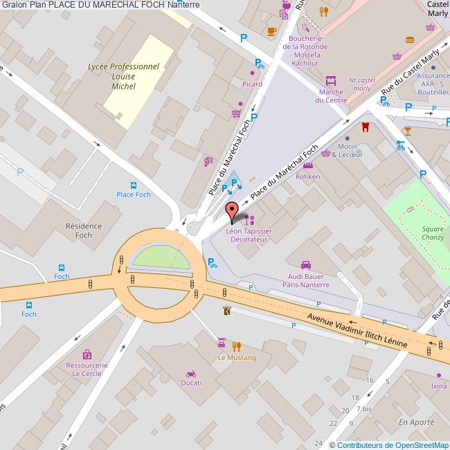Place du MARÉCHAL FOCH Nanterre