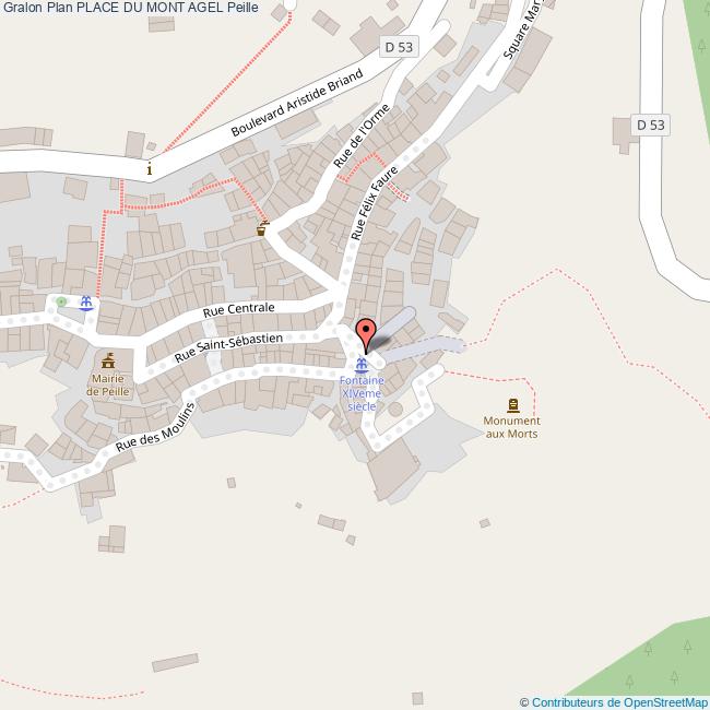 Place du MONT AGEL Peille