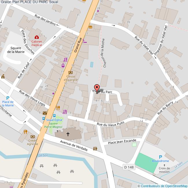 Place du PARC Soual