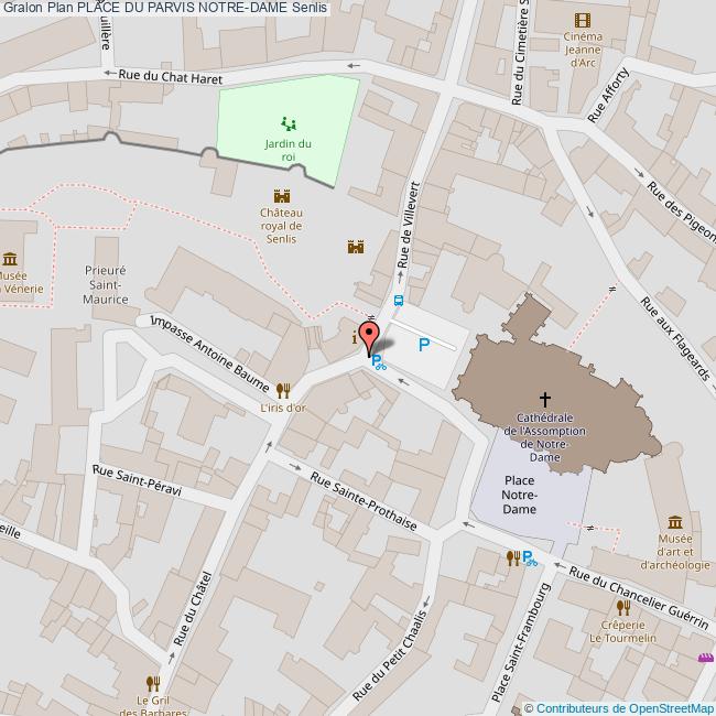 Place du PARVIS NOTRE-DAME Senlis
